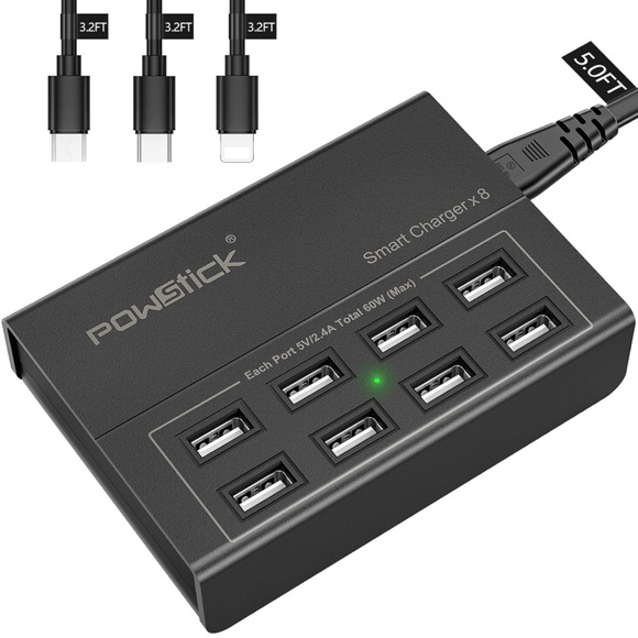 Computers, Laptops & Parts | Usb Smart Charging Station 8 Ports 6w12a ...